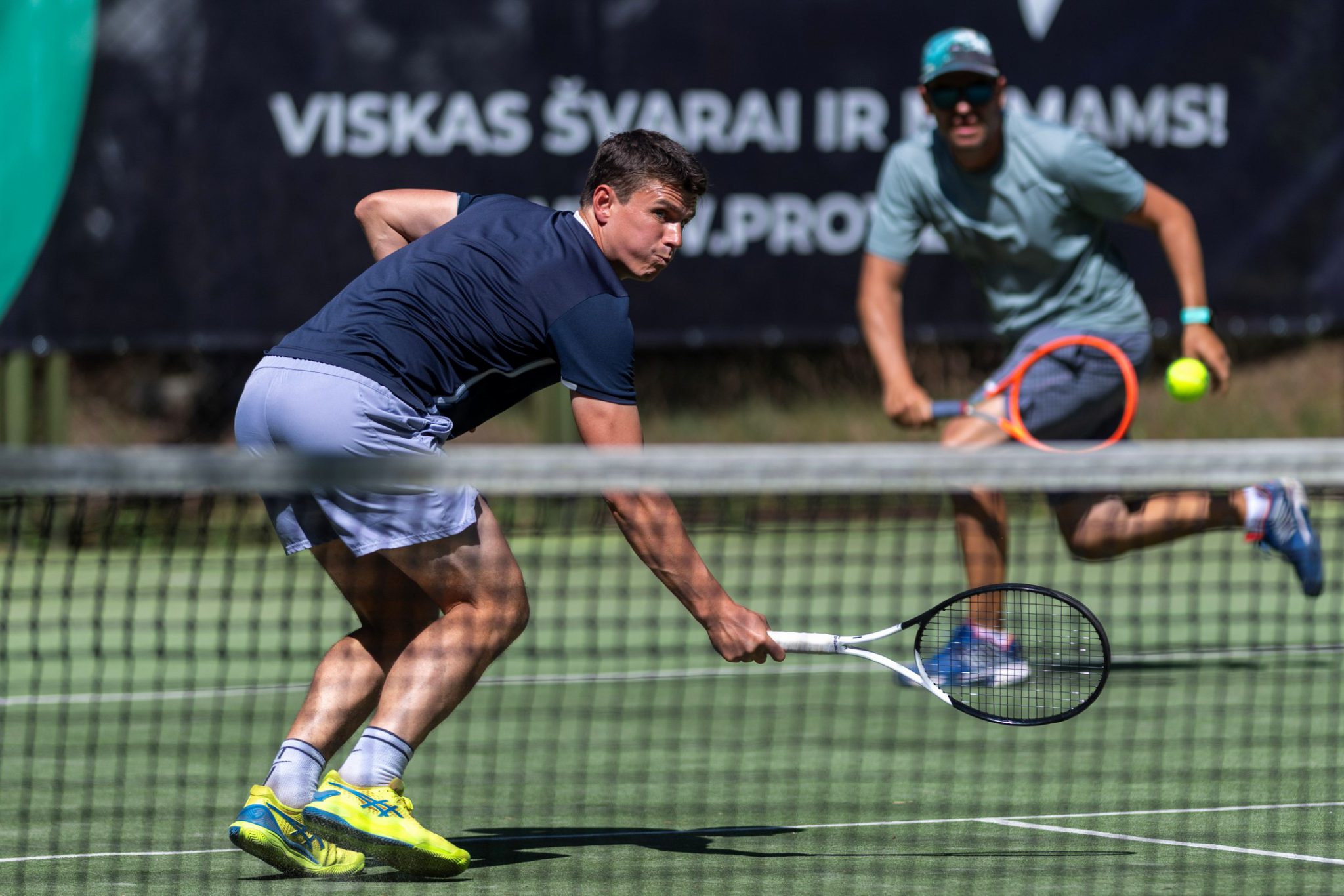 Palangą sudrebino teniso turnyras - Atvira Klaipėda