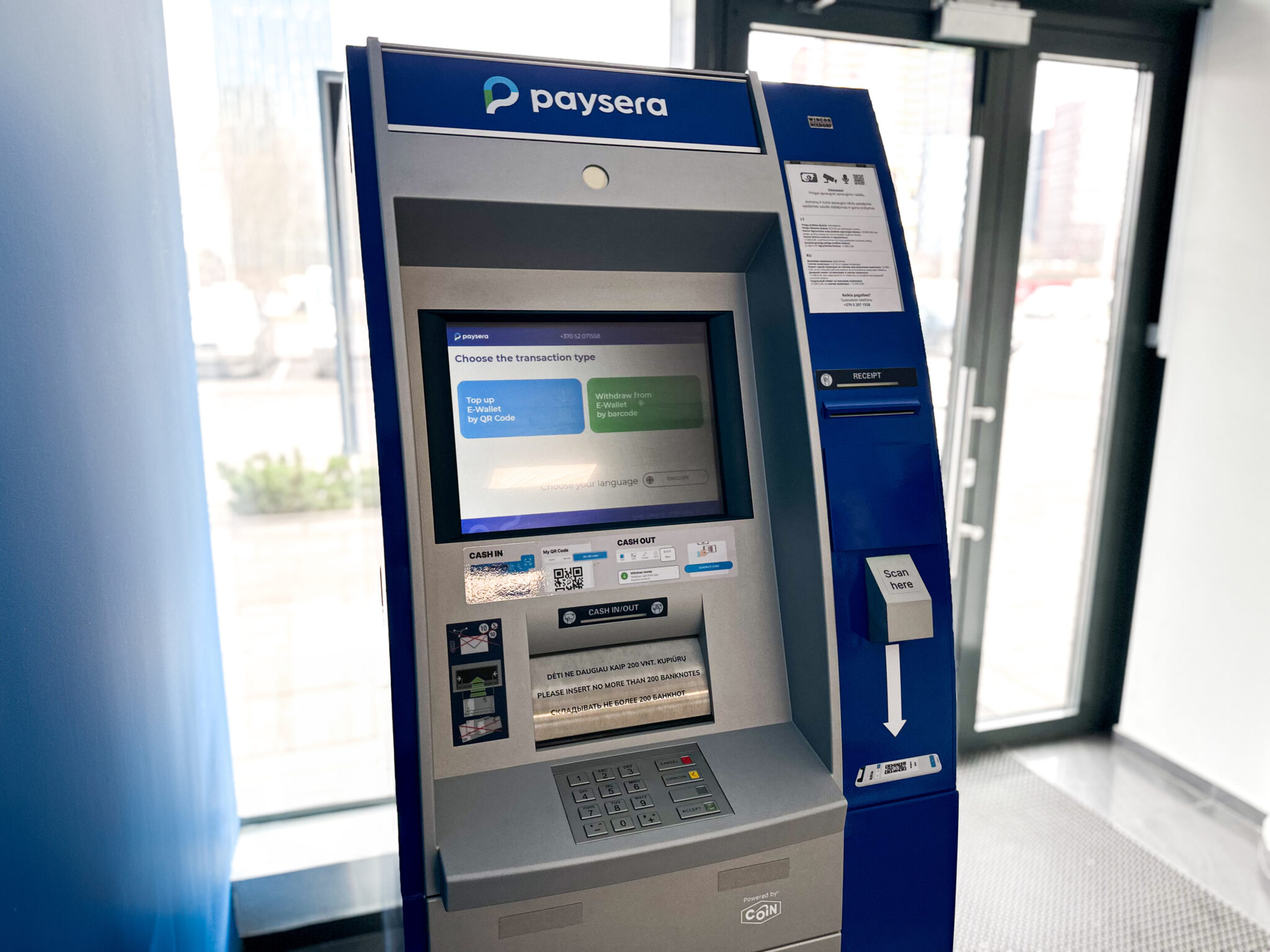 Atvira Klaipėda | „Paysera“ bankomatas - jau ir Klaipėdoje