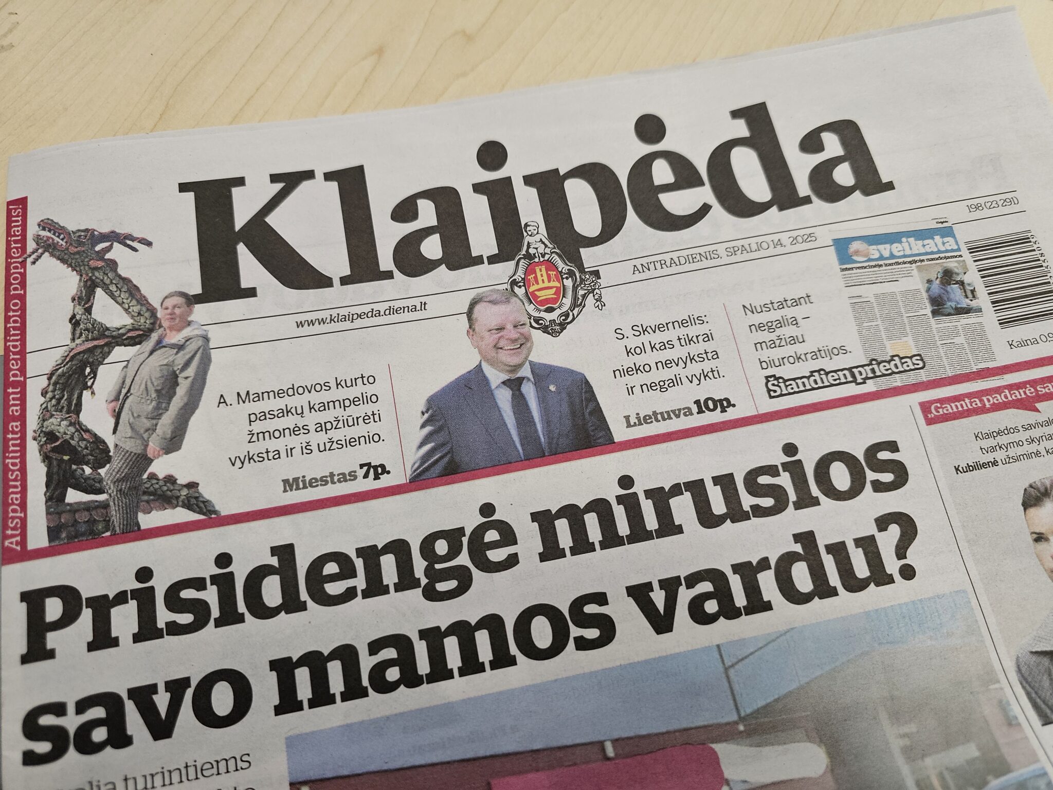 Atvira Klaipėda | „Klaipėdos dienraštis“ turi naują vadovą