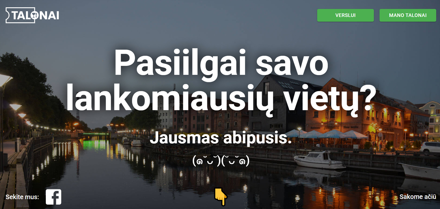 Atvira Klaipėda | Talonai.lt jau prieinami ir Klaipėdos verslui